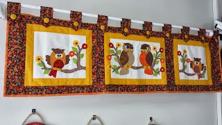 As Formiguinhas: CORTINAS DE PATCHWORK